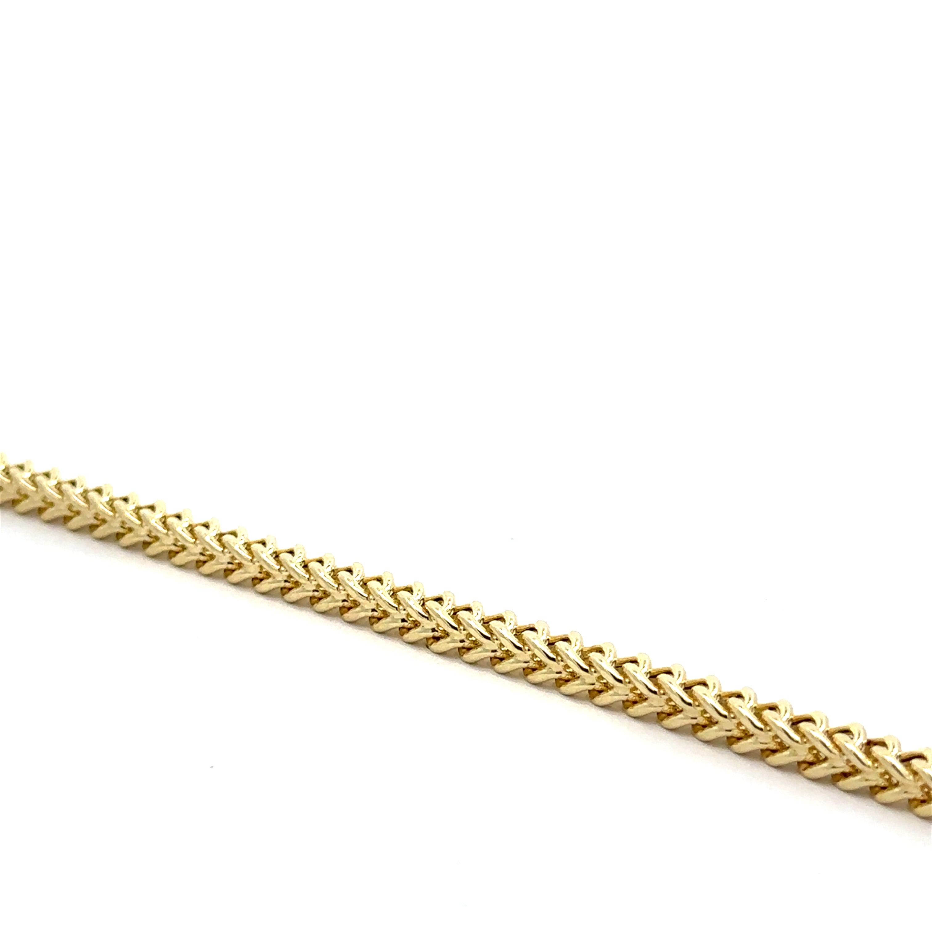 Holo Franco Gold Chain (GCH024-24) – Bijoux Marsan Montreal